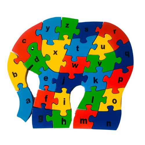 Elephant Alphabet Puzzle – The Leprosy Mission Shop