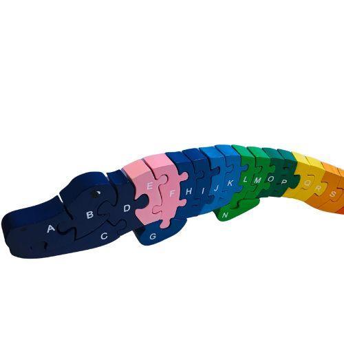 Crocodile Alphabet Puzzle – The Leprosy Mission Shop